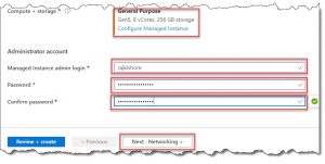 Create Azure SQL Managed Instance - Azure Lessons