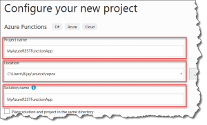 Azure Functions Rest API Example C# - Azure Lessons