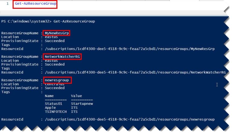 How To Get Resource Group Name In Azure - Azure Lessons