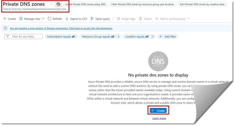 How To Create A Private DNS Zone In Azure - Azure Lessons