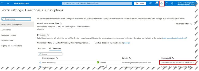 Where To Find Tenant ID In Azure Portal - Azure Lessons